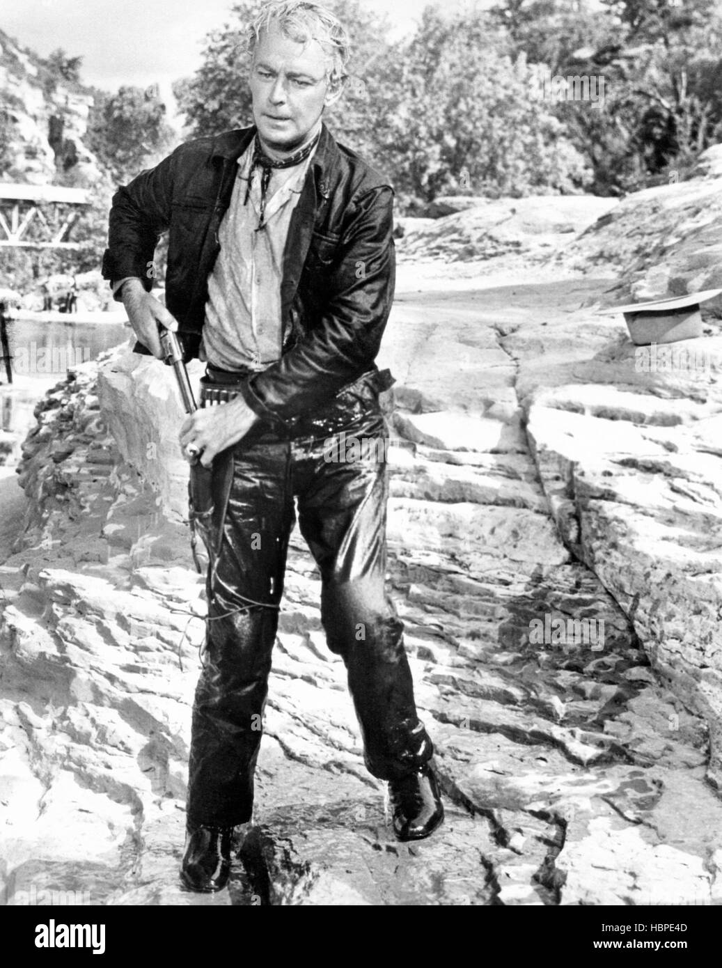 DRUM BEAT, Alan Ladd, 1954 Stock Photo - Alamy