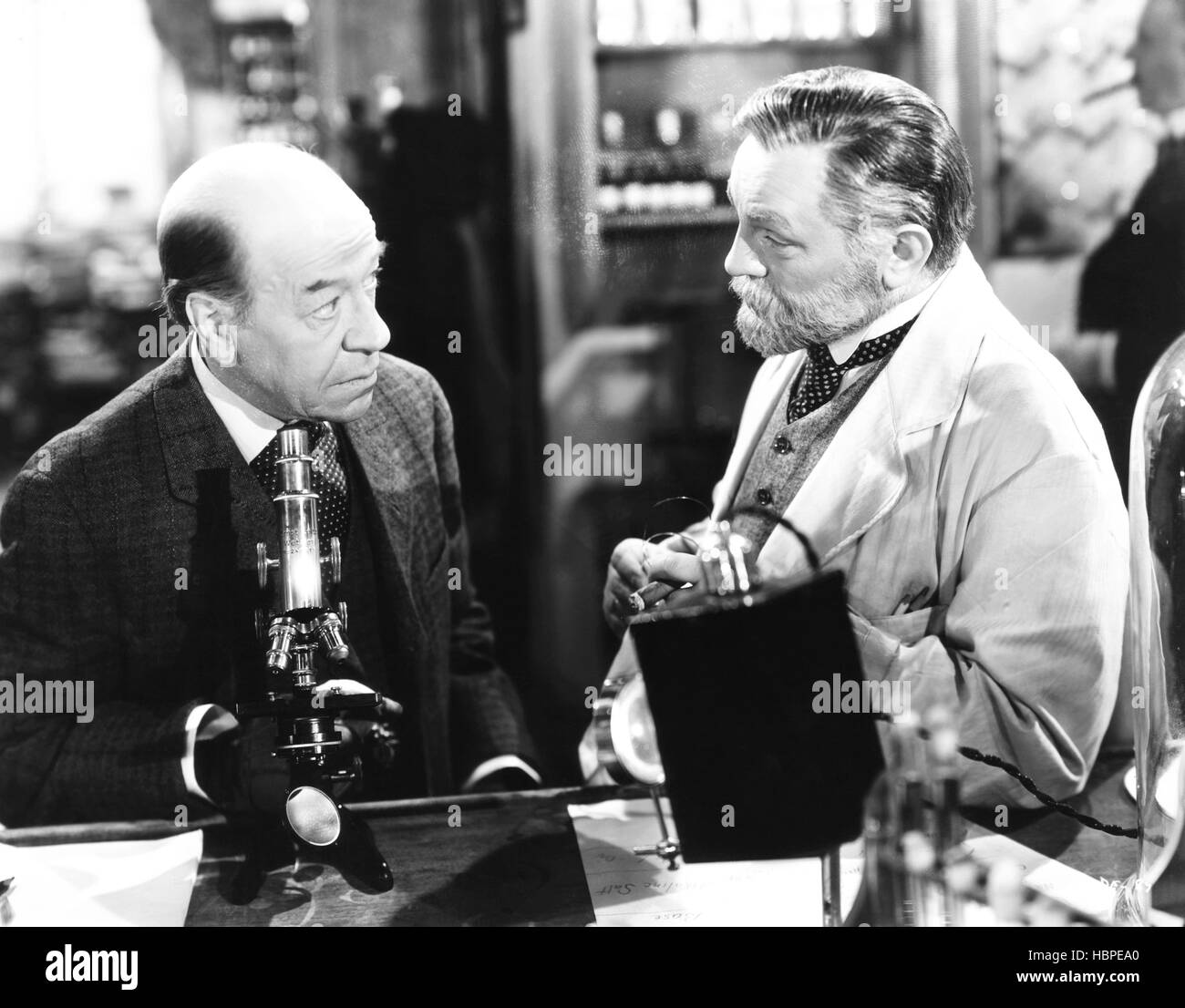 DR. EHRLICH'S MAGIC BULLET, from left: Donald Meek, Edward G. Robinson ...