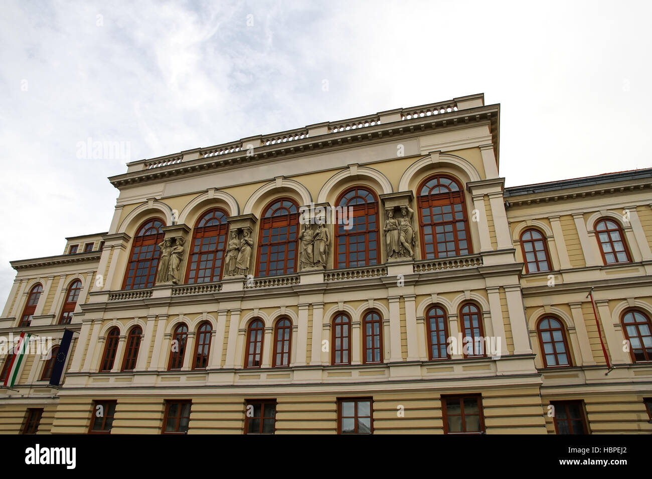 Historic architecture in Sopron Stock Photo - Alamy