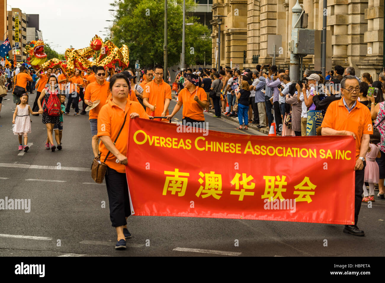 Australia Day City Adelaide - Parade! Stock Photo - Alamy