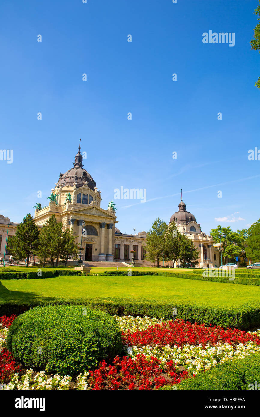 Szechenyi baths and garden hi-res stock photography and images - Alamy