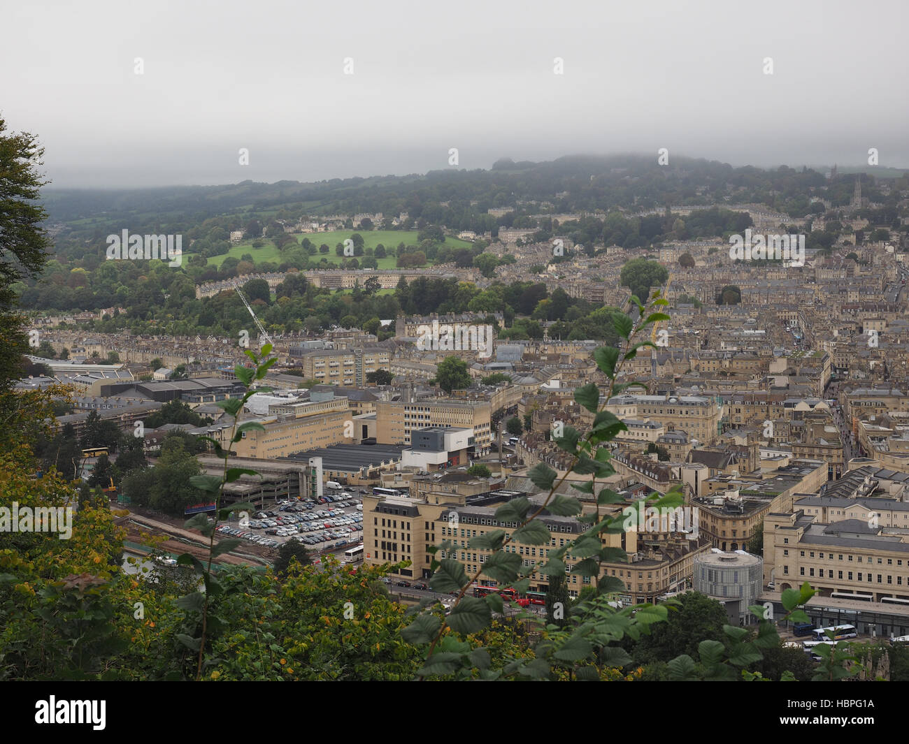Aerial view of Bath Stock Photo - Alamy