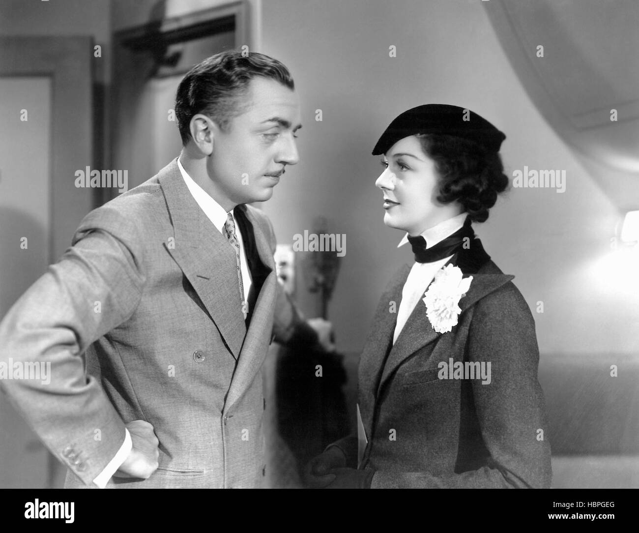 EVELYN PRENTICE, William Powell, Rosalind Russell, 1934 Stock Photo - Alamy