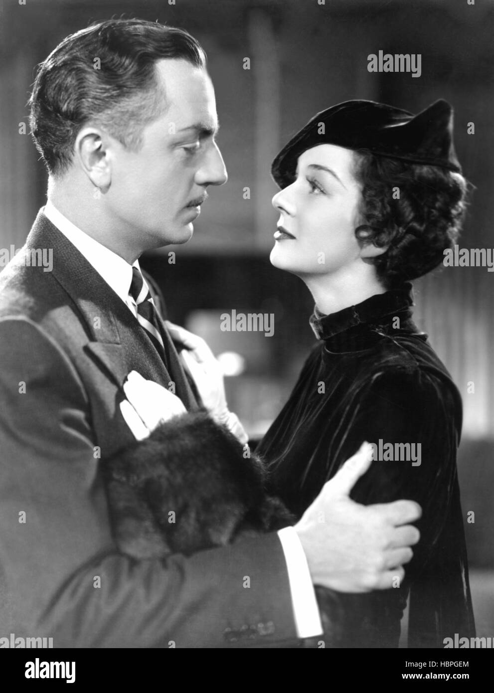 EVELYN PRENTICE, William Powell, Rosalind Russell, 1934 Stock Photo - Alamy