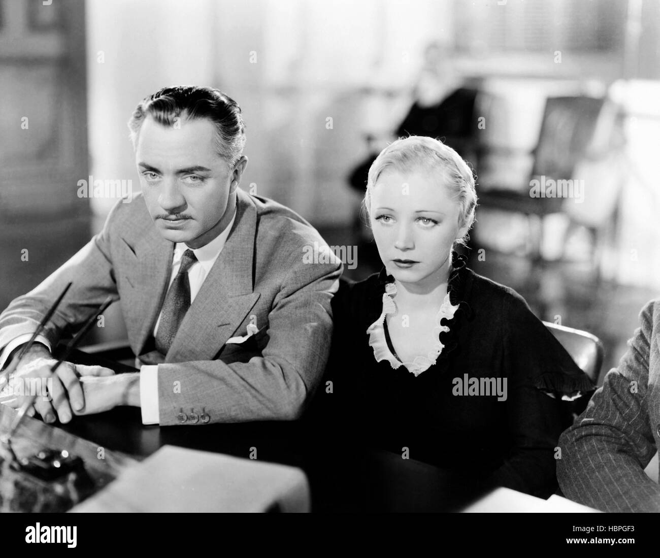 EVELYN PRENTICE, from left, William Powell, Isabel Jewell, 1934 Stock ...