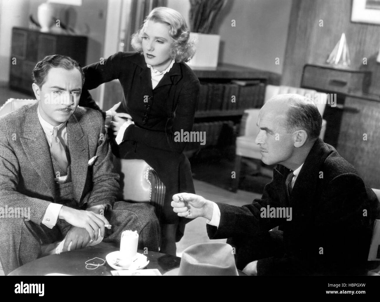 THE EX-MRS. BRADFORD, William Powell, Jean Arthur, James Gleason, 1936 ...