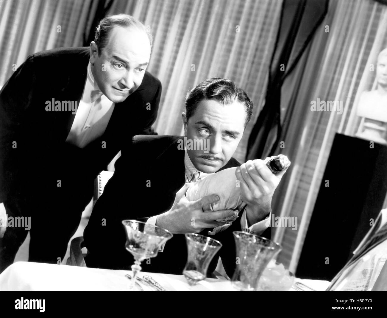 THE EX-MRS. BRADFORD, Eric Blore, William Powell, 1936 Stock Photo - Alamy