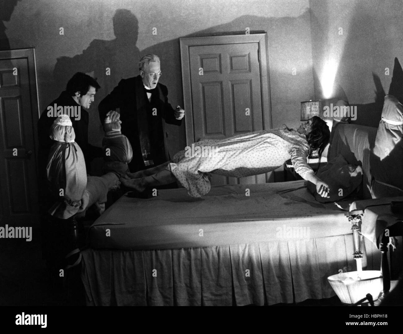 THE EXORCIST, Jason Miller, Max Von Sydow, Linda Blair, 1973. ©Warner ...