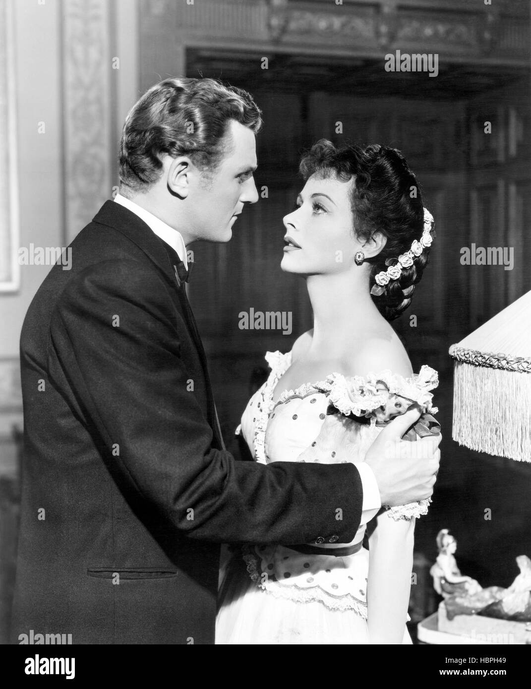 EXPERIMENT PERILOUS, from left: George Neise, Hedy Lamarr, 1944 Stock ...