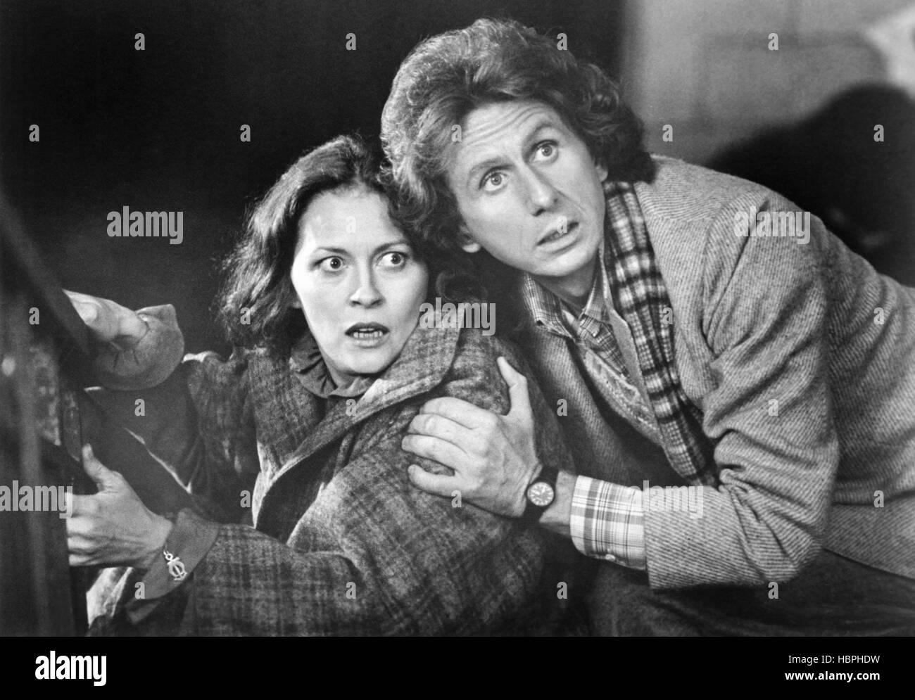 EYES OF LAURA MARS, from left: Faye Dunaway, Rene Auberjonois, 1978 ...