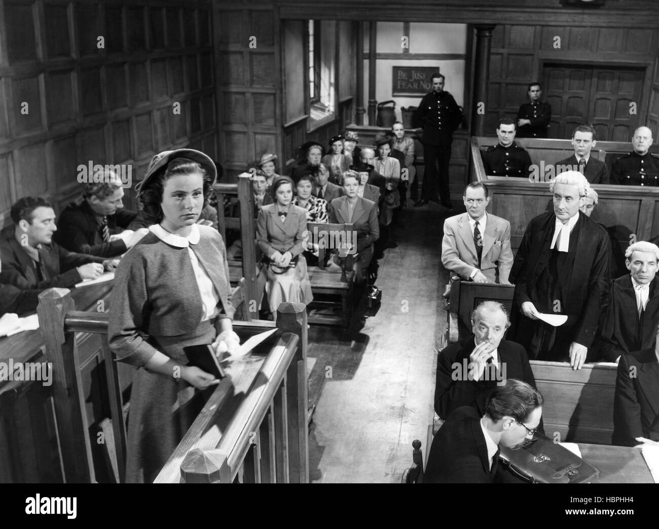 EYE WITNESS, (aka YOUR WITNESS), Ann Stephens (left), 1950 Stock Photo ...