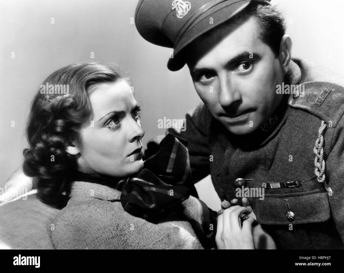 FAREWELL AGAIN, (aka TROOPSHIP), from left, Rene Ray, Robert Newton, 1937 Stock Photo - Alamy