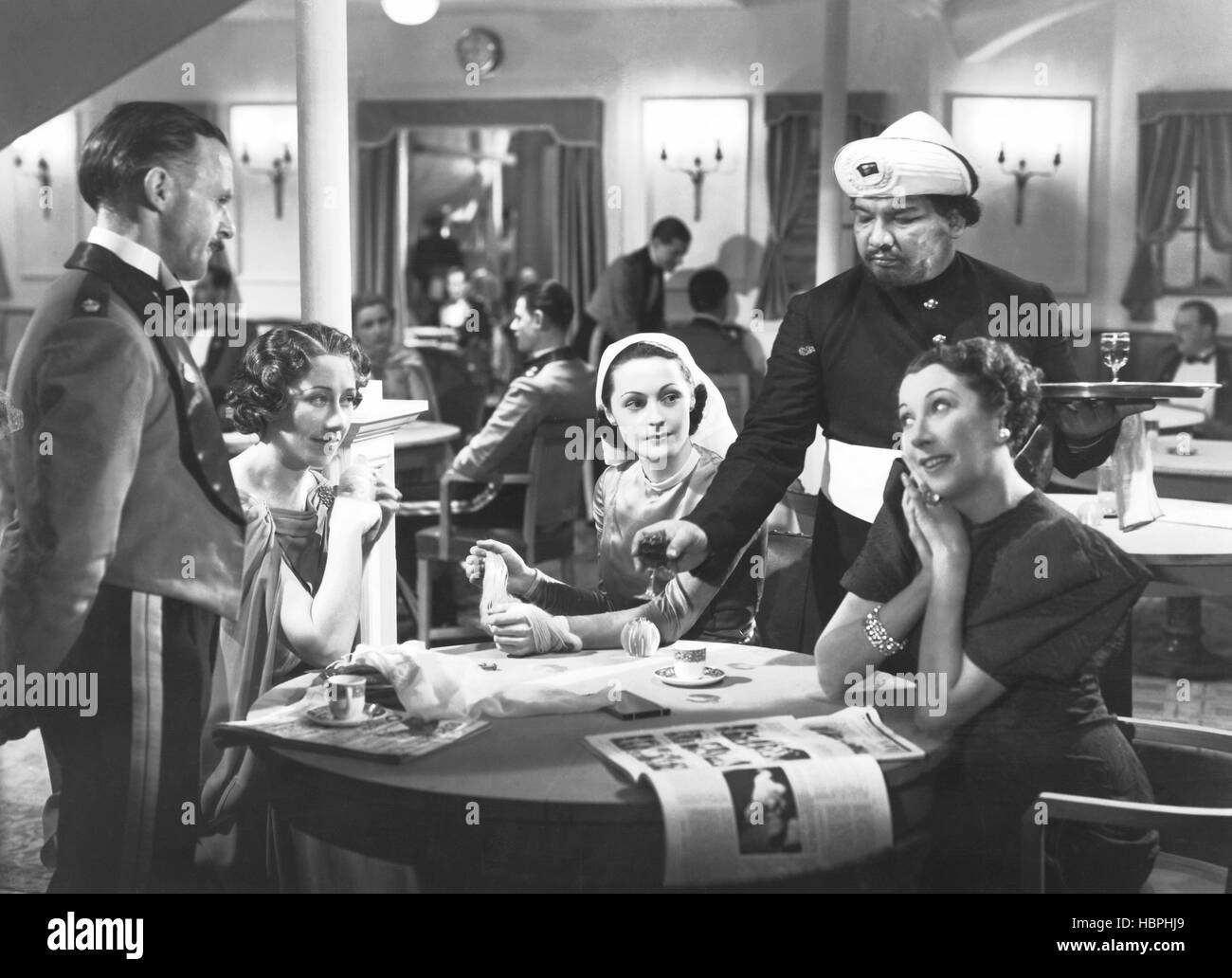 FAREWELL AGAIN, (aka TROOPSHIP), seated from left: Flora Robson, Patricia Hilliard, Martita Hunt ...