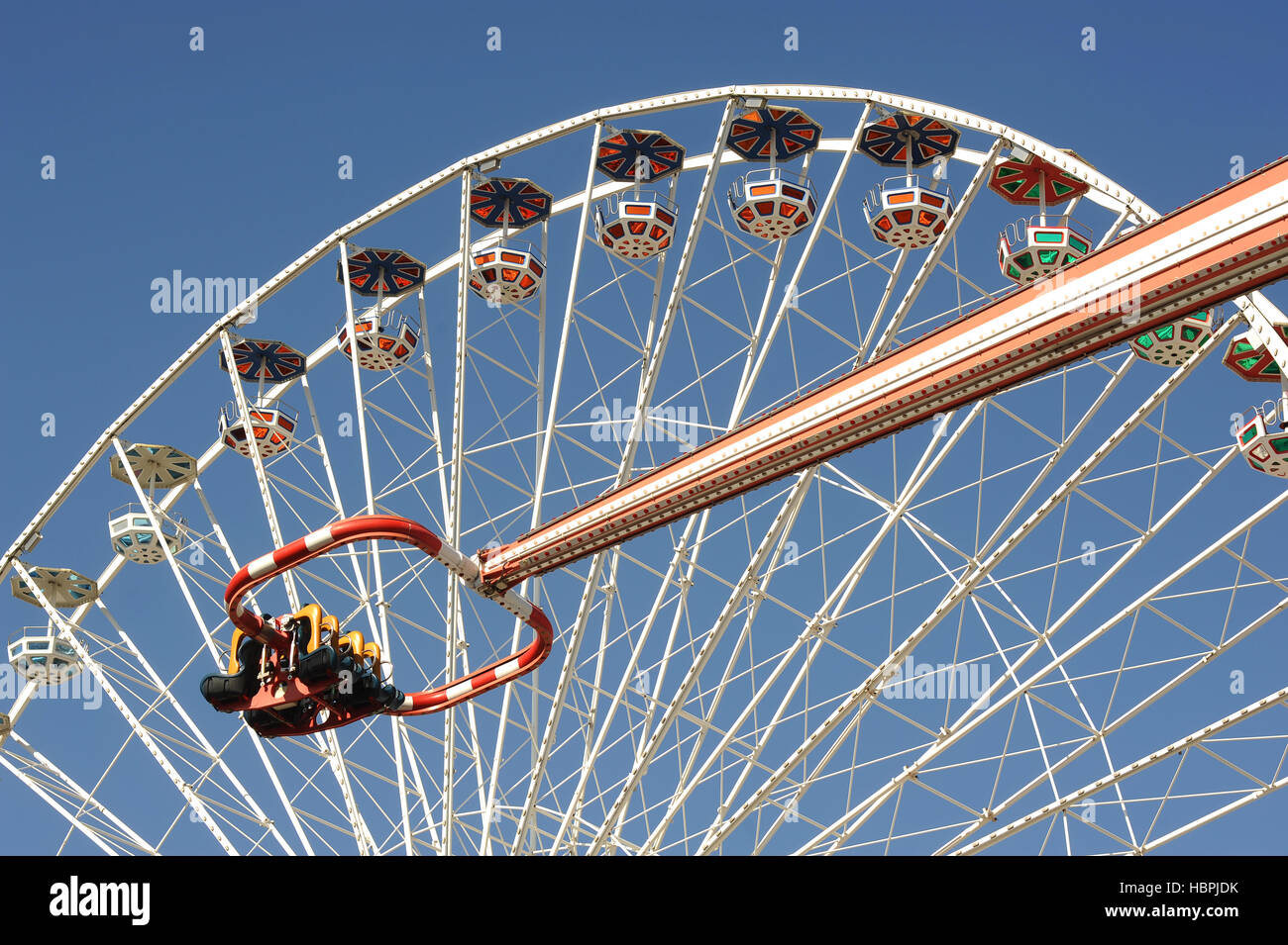 Ferris wheel in the Prater Stock Photo - Alamy