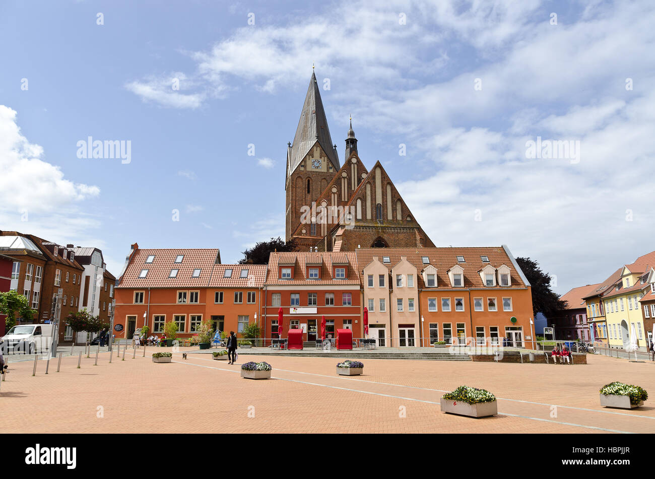 main place of Barth Stock Photo - Alamy