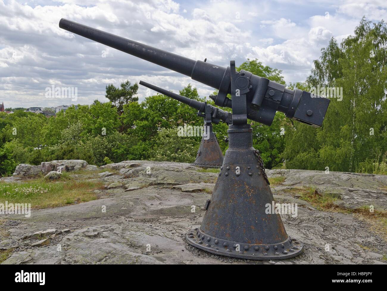 Old naval gun hi-res stock photography and images - Alamy