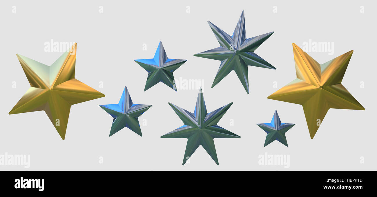 Golden stars glossy isolated hi-res stock photography and images - Alamy