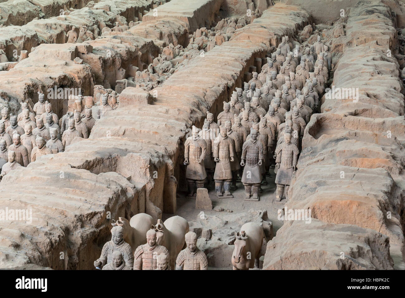 Terra cotta warriors hi-res stock photography and images - Alamy