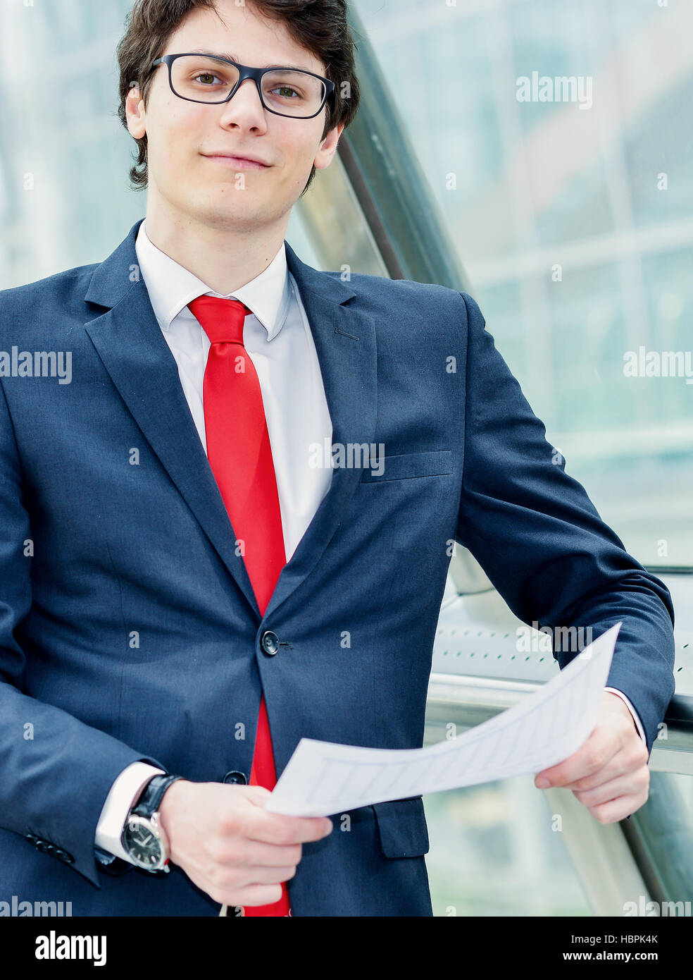 Business people executive outside office Stock Photo - Alamy