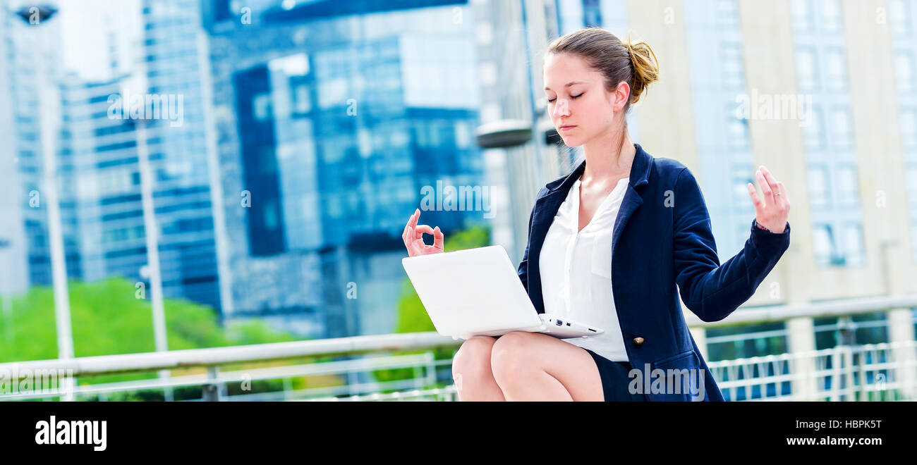 Relax after a period of work or tension Stock Photo - Alamy