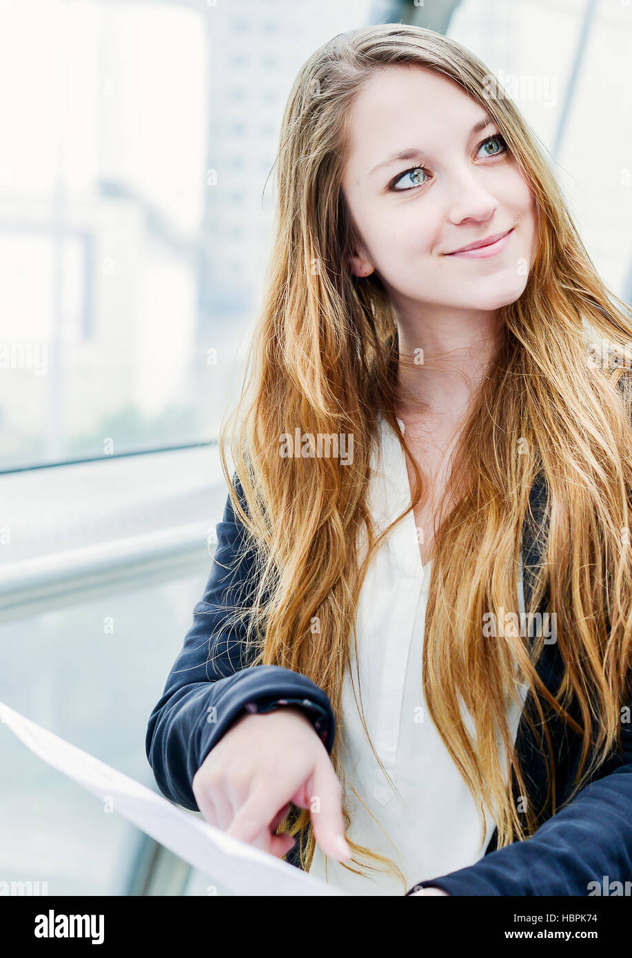 Business people executive outside office Stock Photo - Alamy