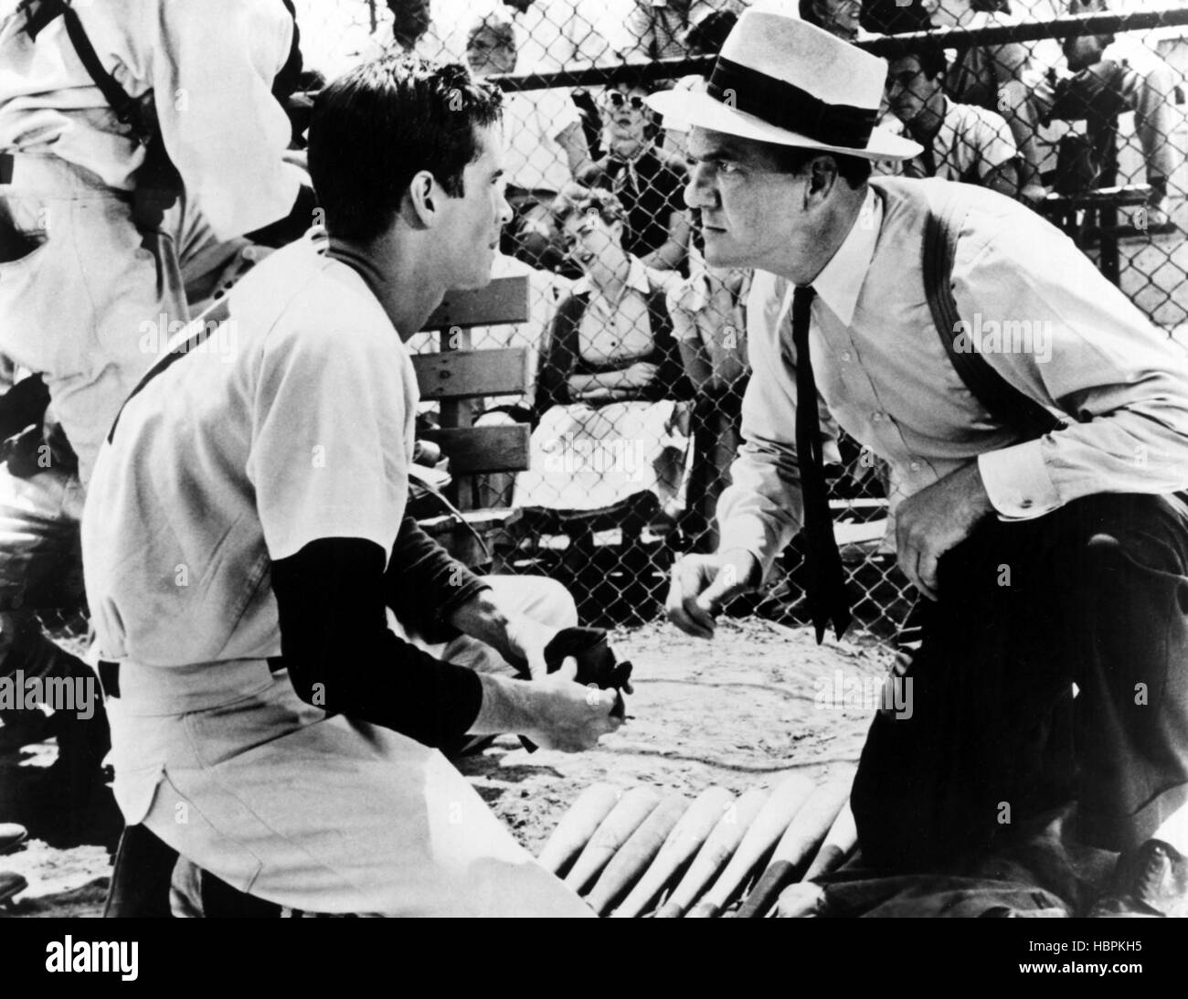 FEAR STRIKES OUT, Anthony Perkins, Karl Malden, 1957 Stock Photo - Alamy