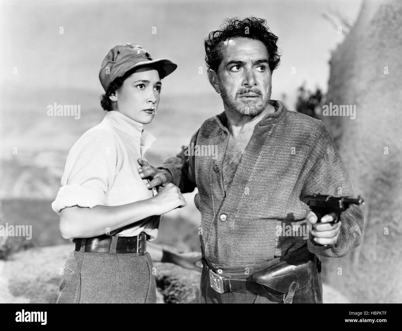 FIGHTER ATTACK, from left, Joy Page, J. Carrol Naish, 1953 Stock Photo - Alamy