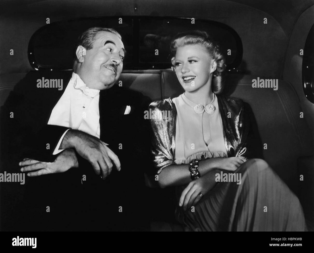 FIFTH AVENUE GIRL, Walter Connolly, Ginger Rogers, 1939 Stock Photo - Alamy
