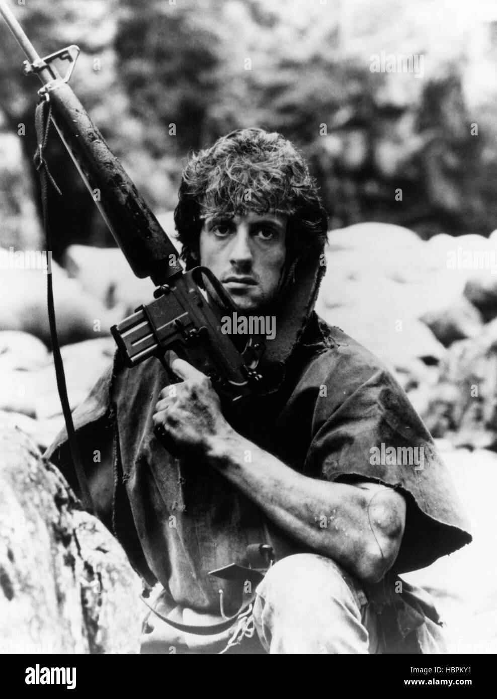 FIRST BLOOD, Sylvester Stallone, 1982, (c) Orion Pictures / courtesy ...