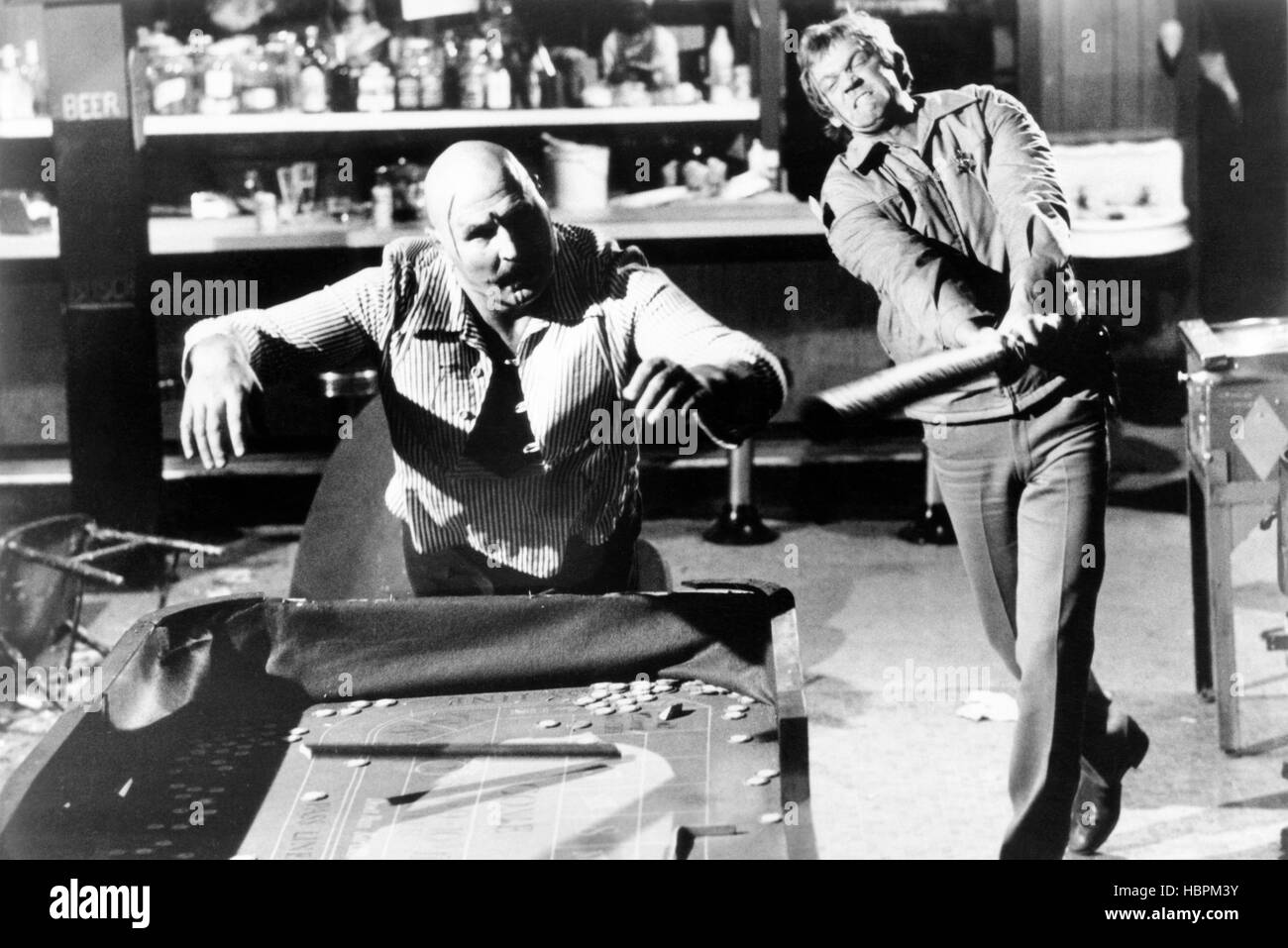 FINAL CHAPTER - WALKING TALL, from left: H.B. Haggerty, Bo Svenson ...