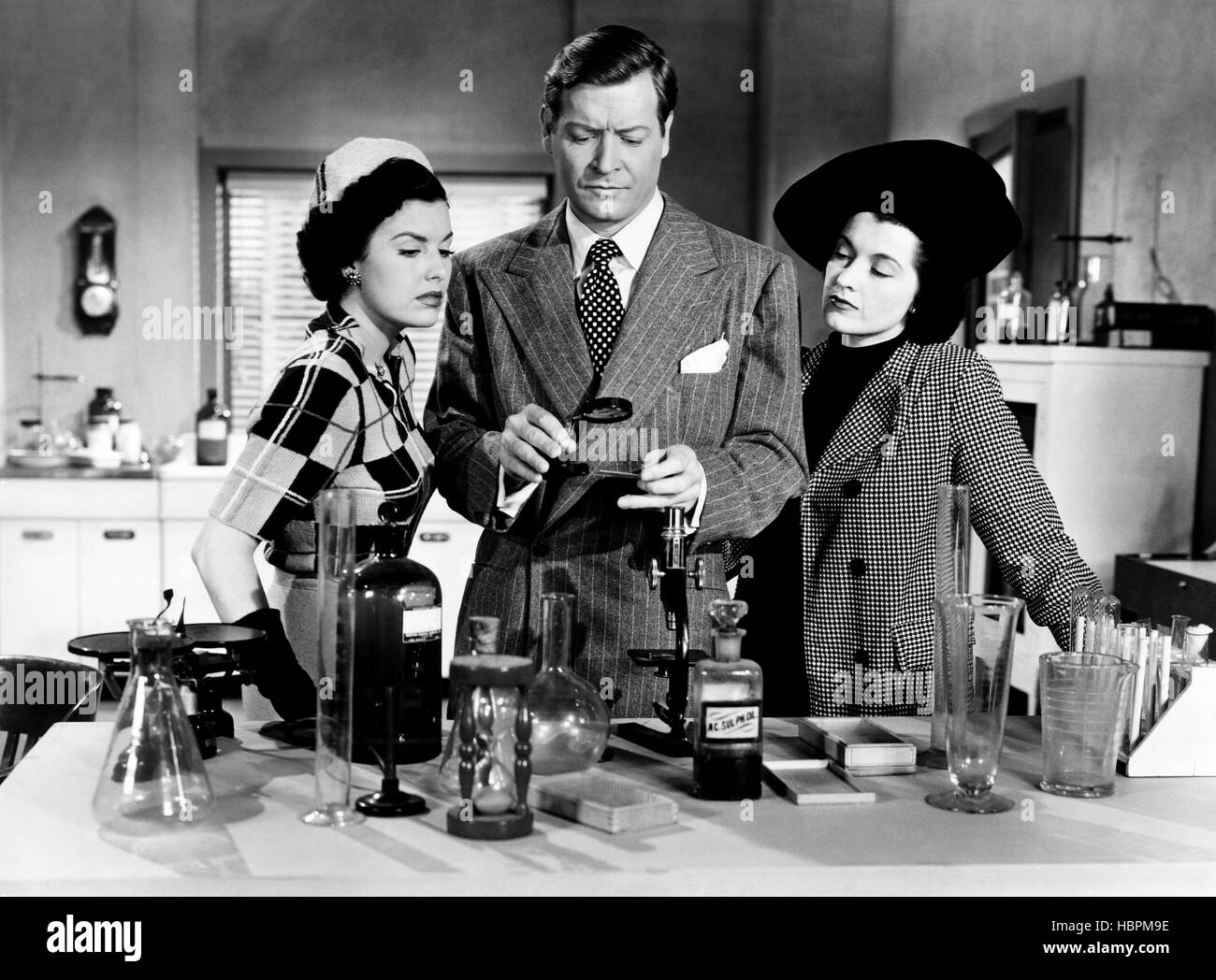 FINGERPRINTS DON'T LIE, from left, Sheila Ryan, Richard Travis, Margia ...