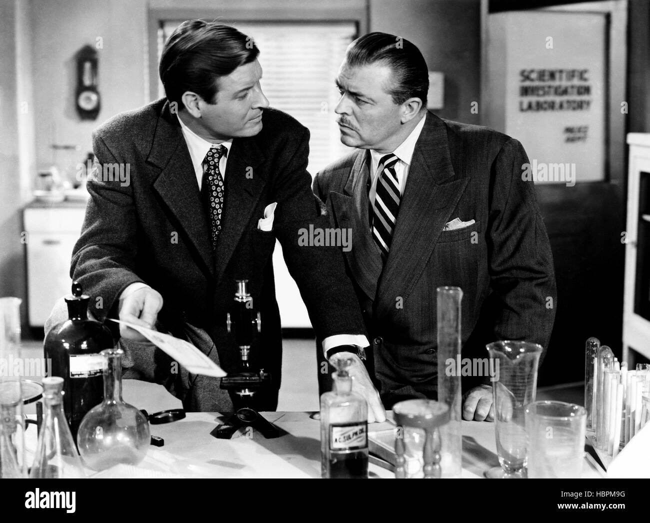 FINGERPRINTS DON'T LIE, from left, Richard Travis, Lyle Talbot, 1951 ...