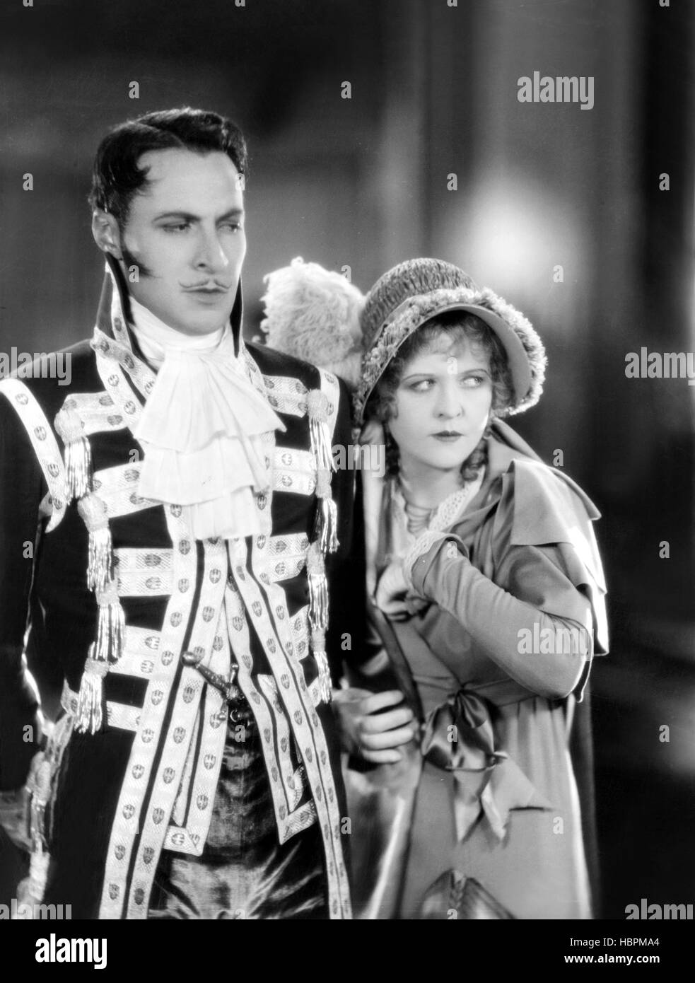 THE FIGHTING EAGLE, from left, Rod La Rocque, Phyllis Haver, 1927 Stock ...