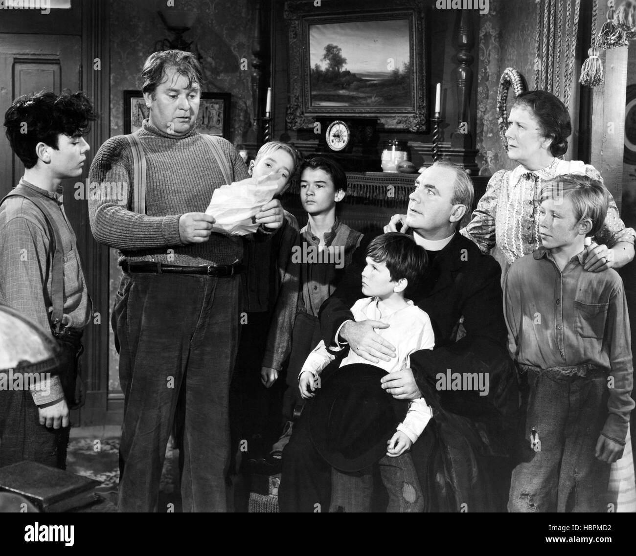 FIGHTING FATHER DUNNE, from left: Billy Cummings, Charles Kemper, Donn ...