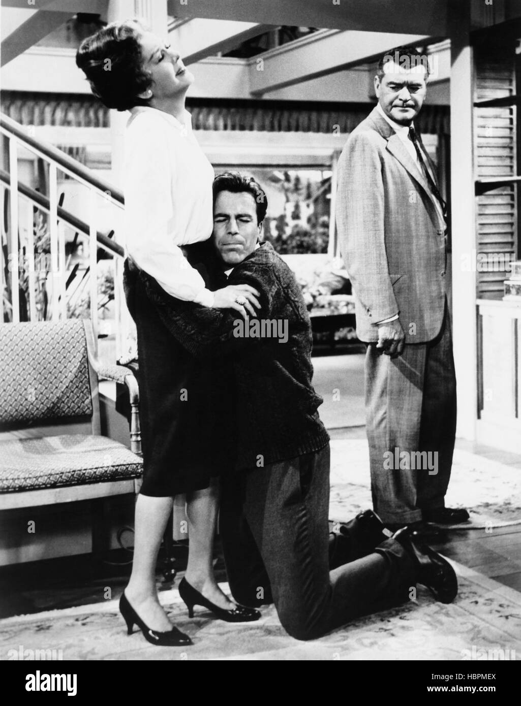 FIVE FINGER EXERCISE, from left: Rosalind Russell, Maximilian Schell ...