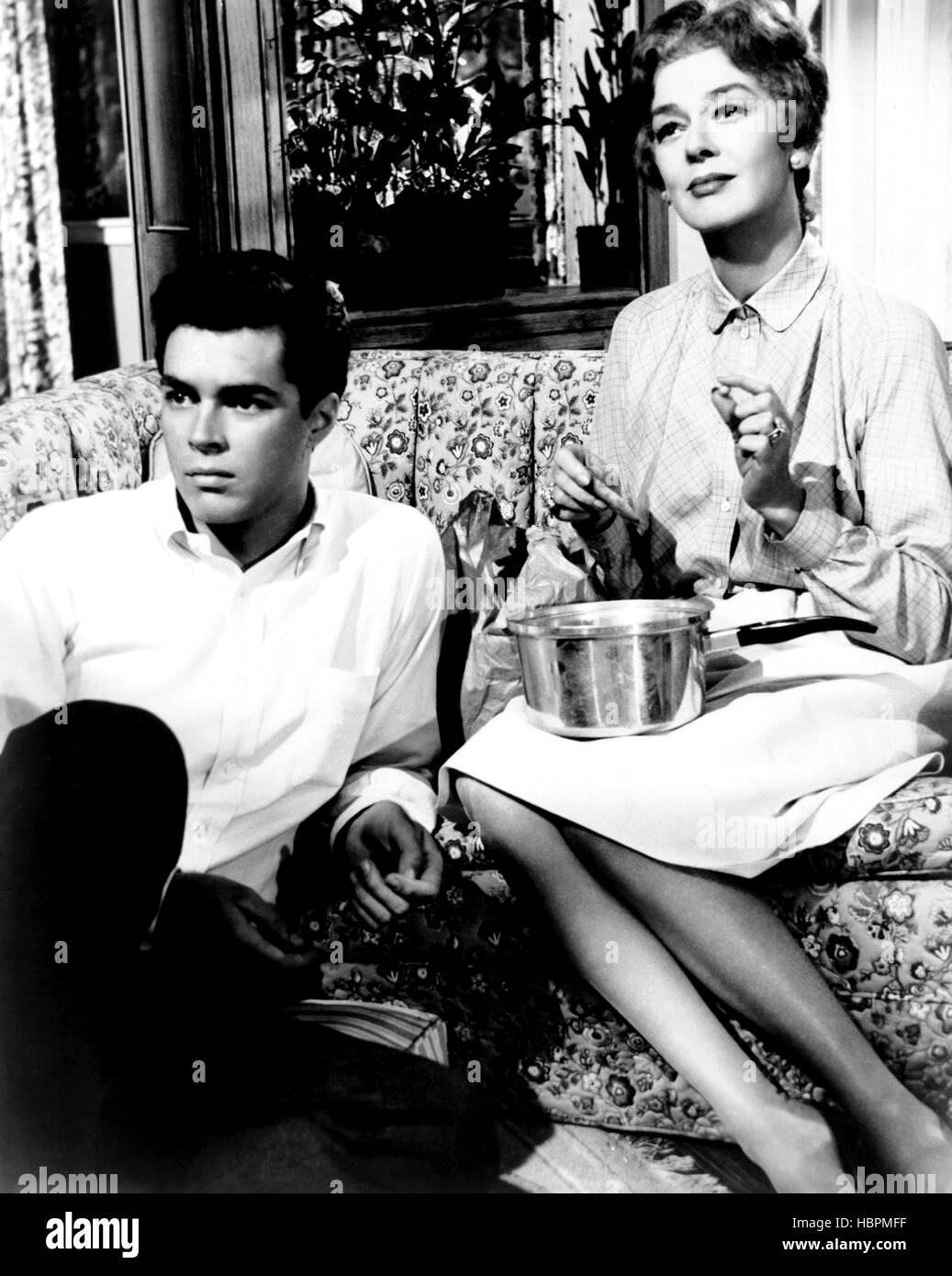 FIVE FINGER EXERCISE, from left, Richard Beymer, Rosalind Russell, 1962 Stock Photo - Alamy