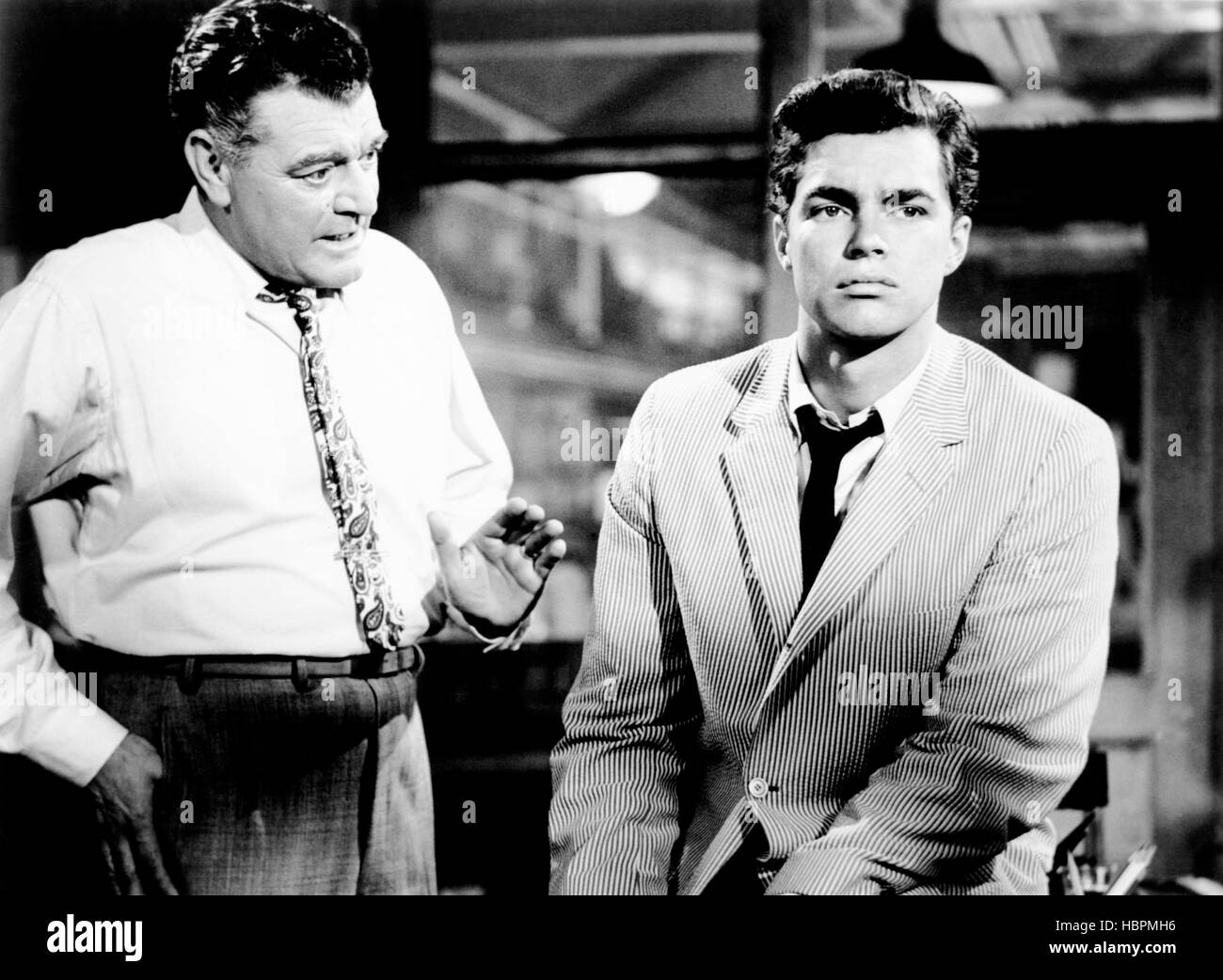 FIVE FINGER EXERCISE, from left: Jack Hawkins, Richard Beymer, 1962 ...