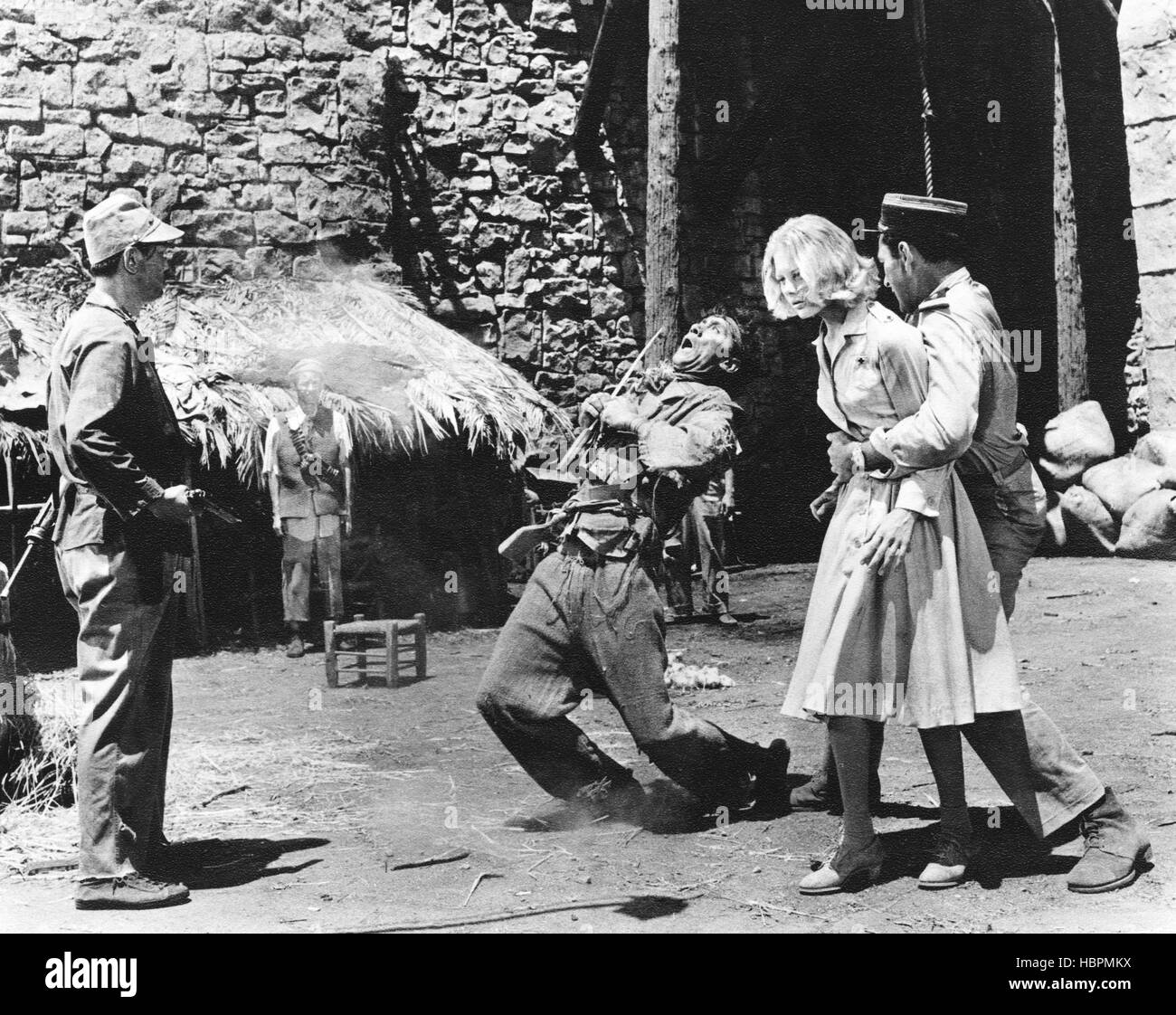 FIVE GATES TO HELL, front from left: Benson Fong, Shirley Knight, Ken ...