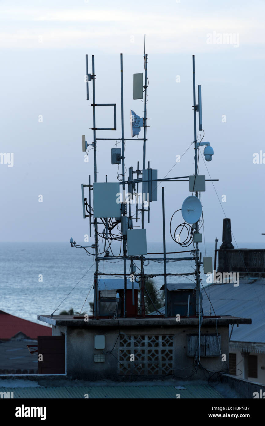 Telecom antennas hi-res stock photography and images - Alamy