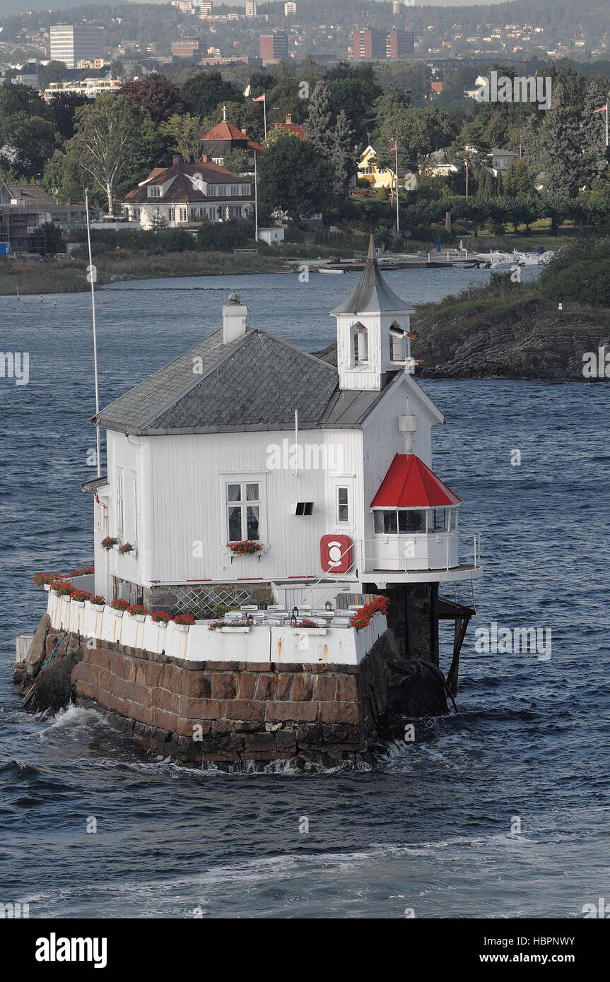 Lighthouse oslo fjord hi-res stock photography and images - Alamy
