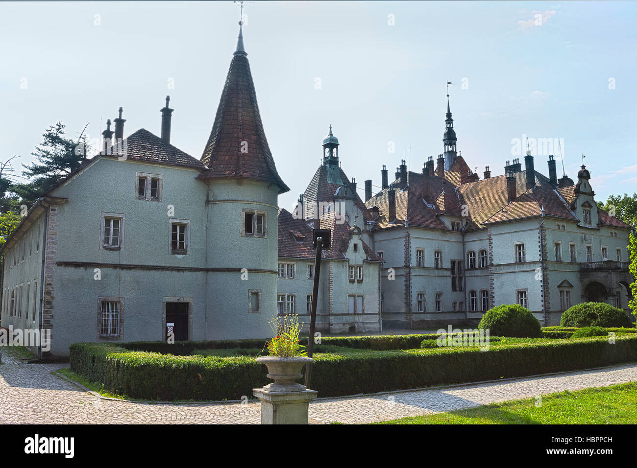 Schonborn hunting castle of the 19th century Stock Photo - Alamy