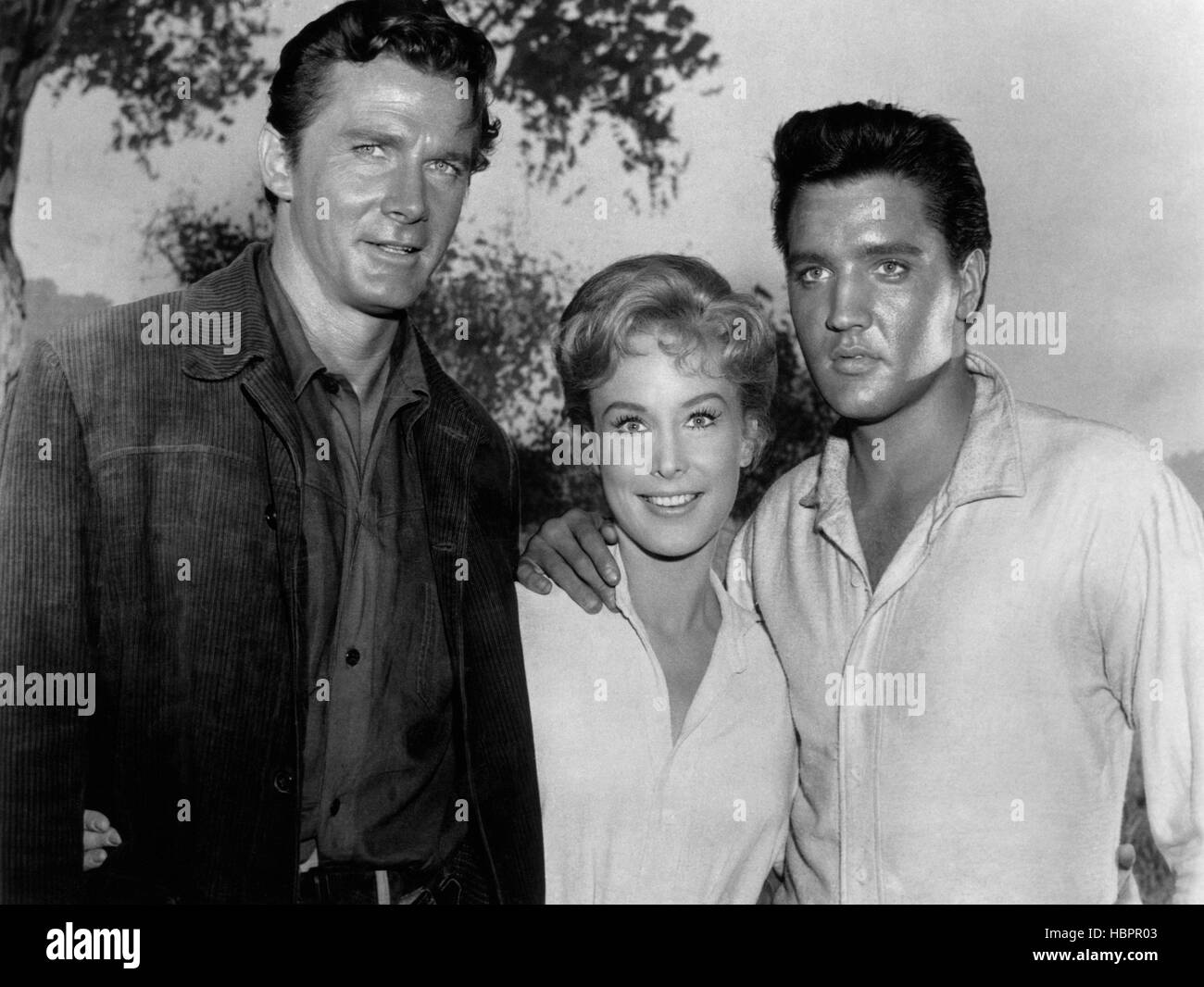 FLAMING STAR, Steve Forrest, Barbara Eden, Elvis Presley, 1960, (c)20th ...