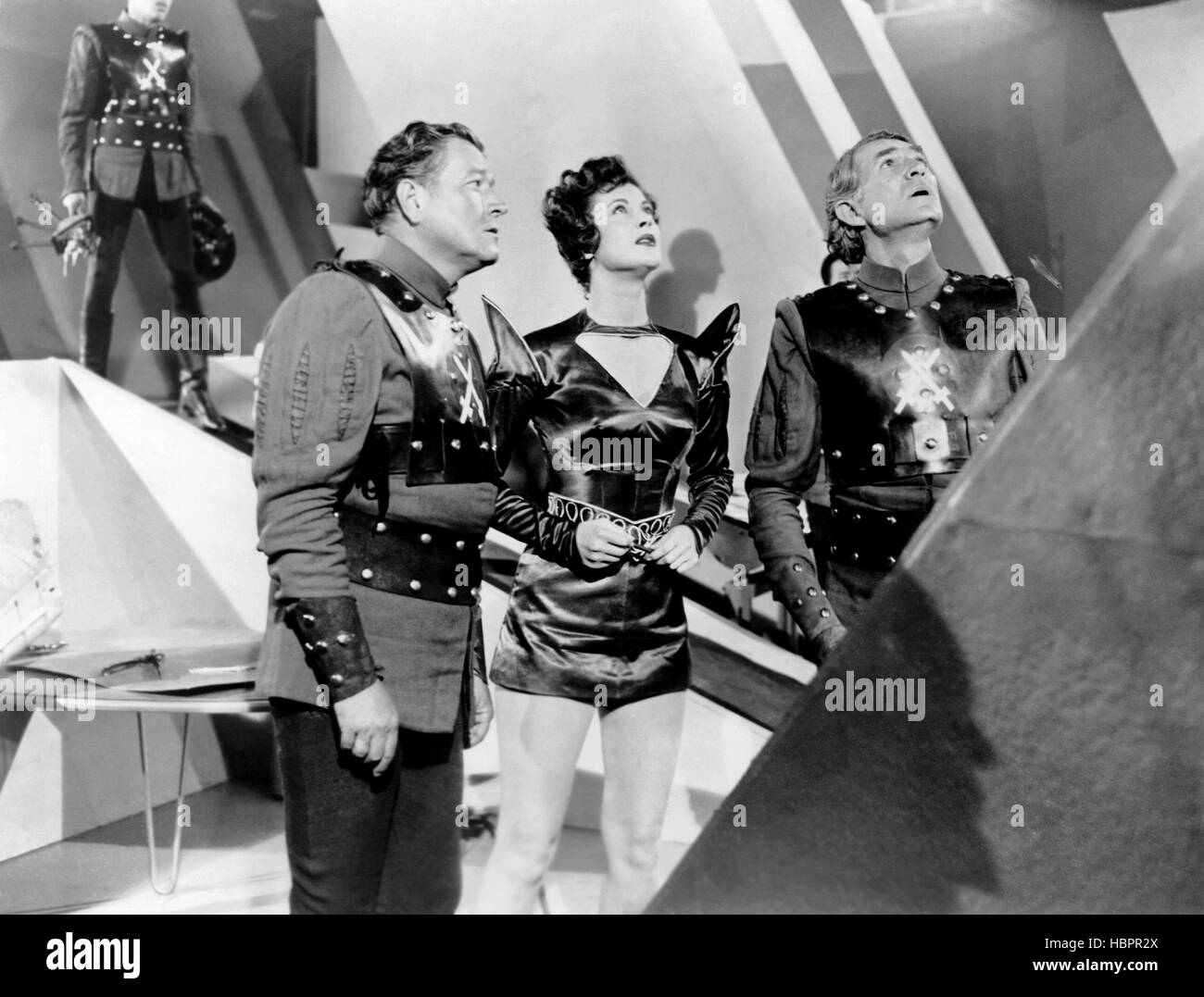 FLIGHT TO MARS, from left, Morris Ankrum, Lucille Barkley, Trevor ...