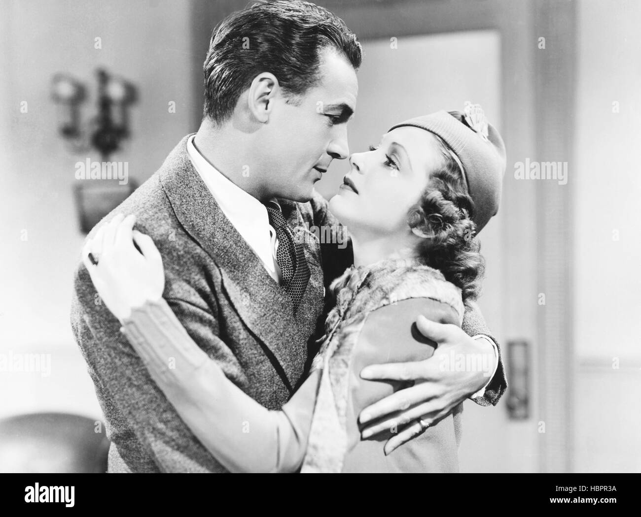 FLIGHT TO FAME, from left: Charles Farrell, Julie Bishop (as Jacqueline ...