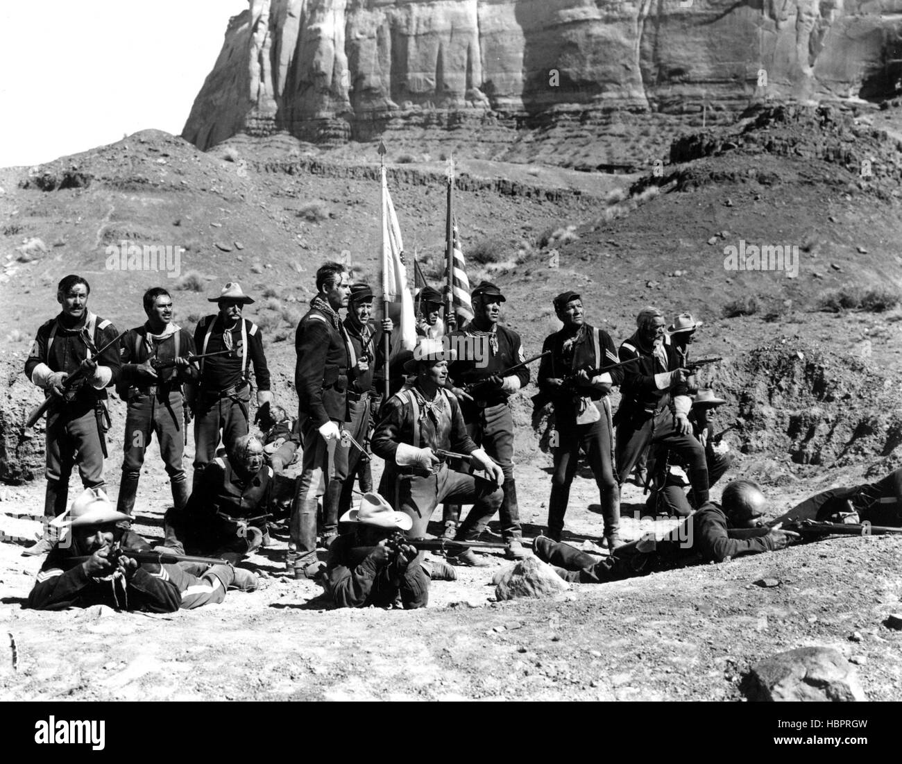 Fort Apache George Obrien Pedro Armendariz Henry Fonda Dick Foran John Wayne Ward Bond
