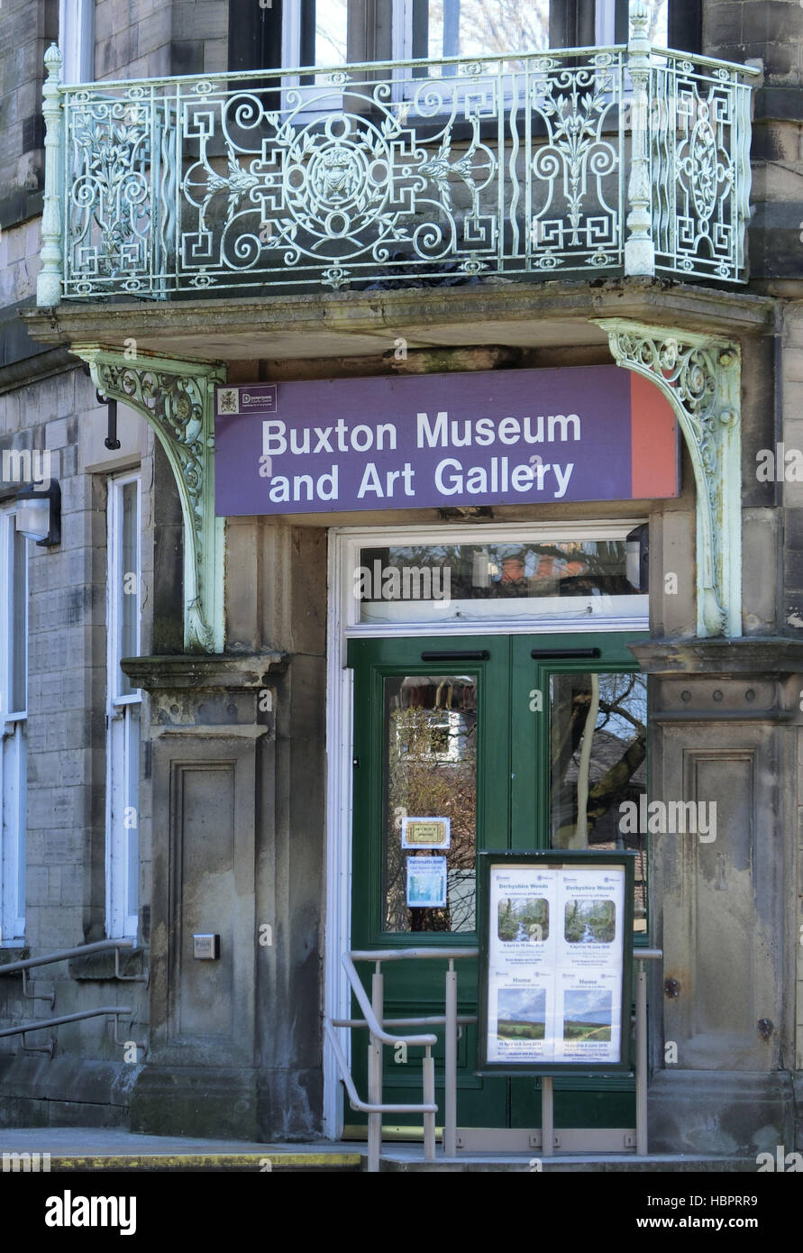 Buxton Museum and Art Gallery, Buxton, Derbyshire, England, UK Stock ...