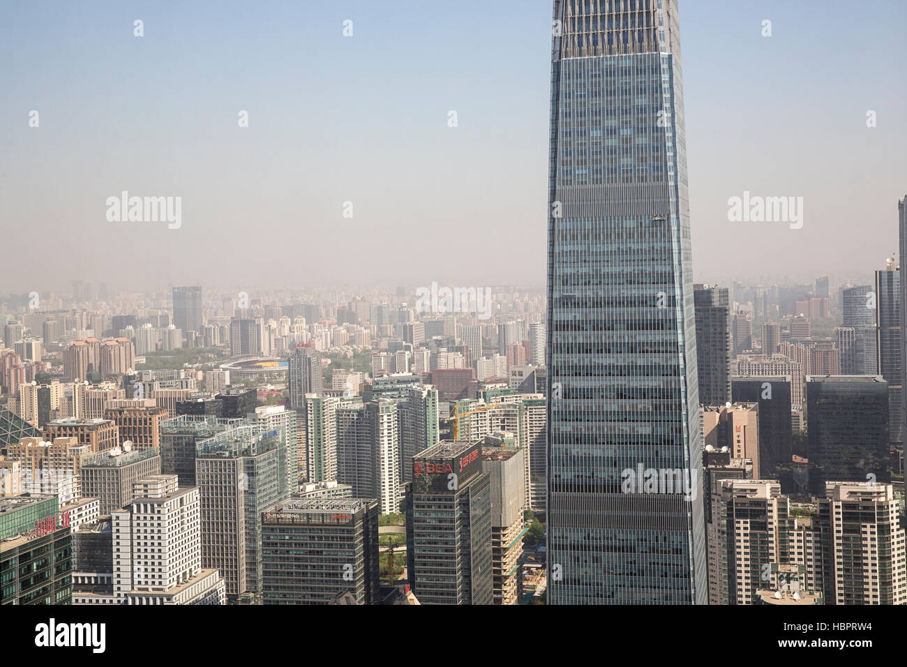 China world trade center tower hi-res stock photography and images - Alamy