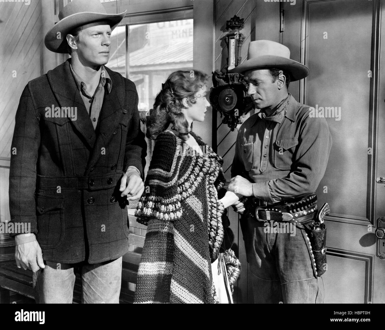 FORT DEFIANCE, from left, Peter Graves, Tracey Roberts, Dane Clark ...