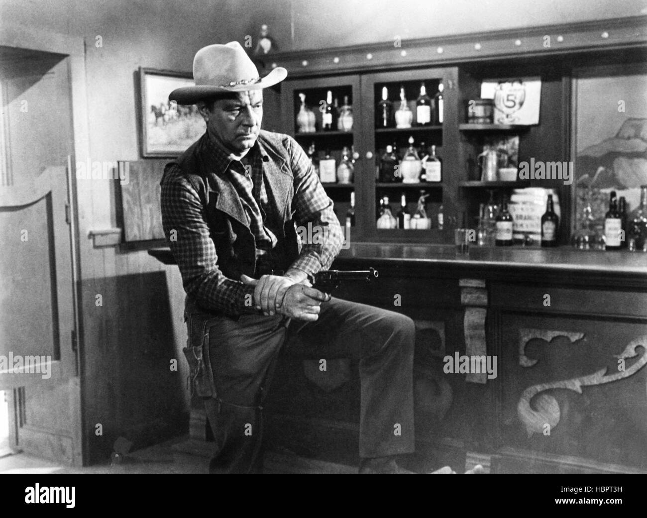 FOUR FAST GUNS, James Craig, 1960 Stock Photo - Alamy