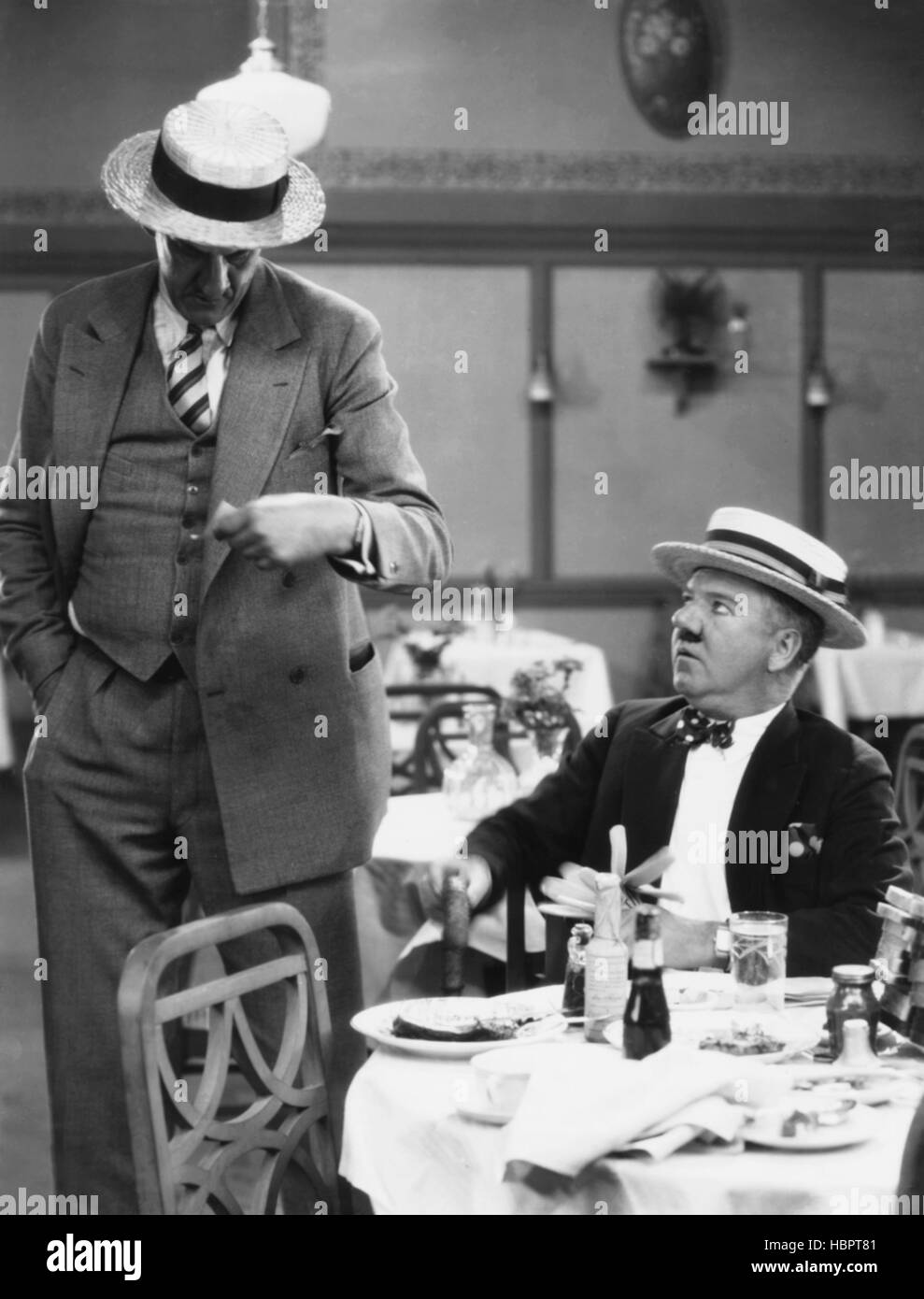 FOOLS FOR LUCK, W.C. Fields, (right), 1928 Stock Photo - Alamy